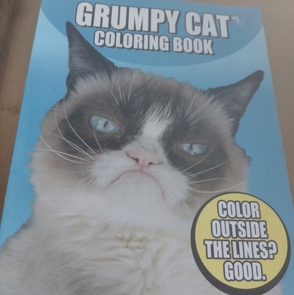 Other | Grumpy Cat Coloring Book Color Art Cats | Poshmark